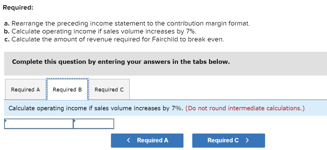 Solved Problem 12-24 (Algo) Prepare a contribution margin | Chegg.com