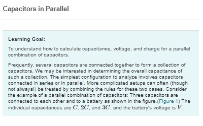 Solved Capacitors in Parallel Learning Goal: To understand | Chegg.com