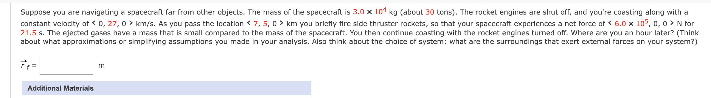 Solved Suppose you are navigating a spacecraft far from | Chegg.com