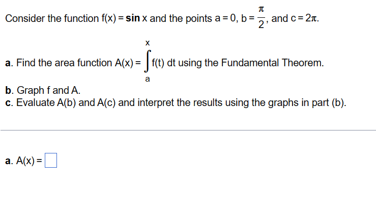Solved Consider the function f(x)=sinx and the points | Chegg.com