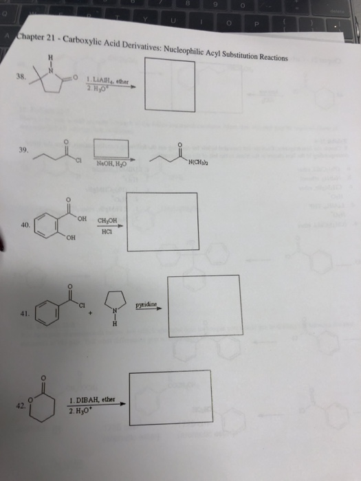 Solved 8. Provide structure(s) for the starting material(s), | Chegg.com