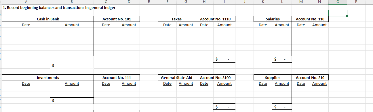 Solved Clinton CSD had general ledger account balances in | Chegg.com