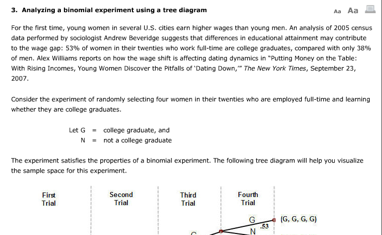 Solved: 3. Analyzing A Binomial Experiment Using A Tree Di... | Chegg.com