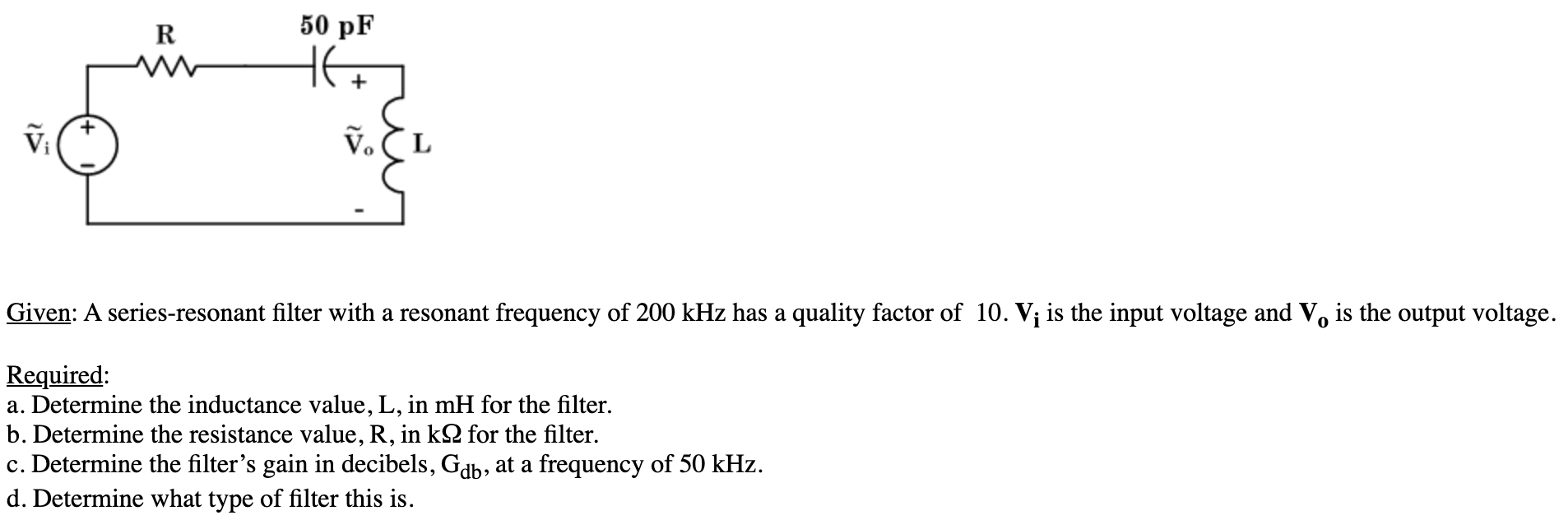 Solved Circuits: Frequency Response. I'm specifically having | Chegg.com