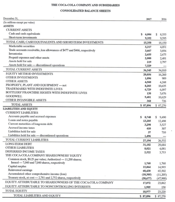 Solved Consolidated Statement of Income PepsiCo, Inc. and | Chegg.com