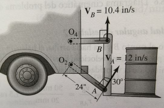 Solved The figure shows a mechanism for lifting cargo on a | Chegg.com