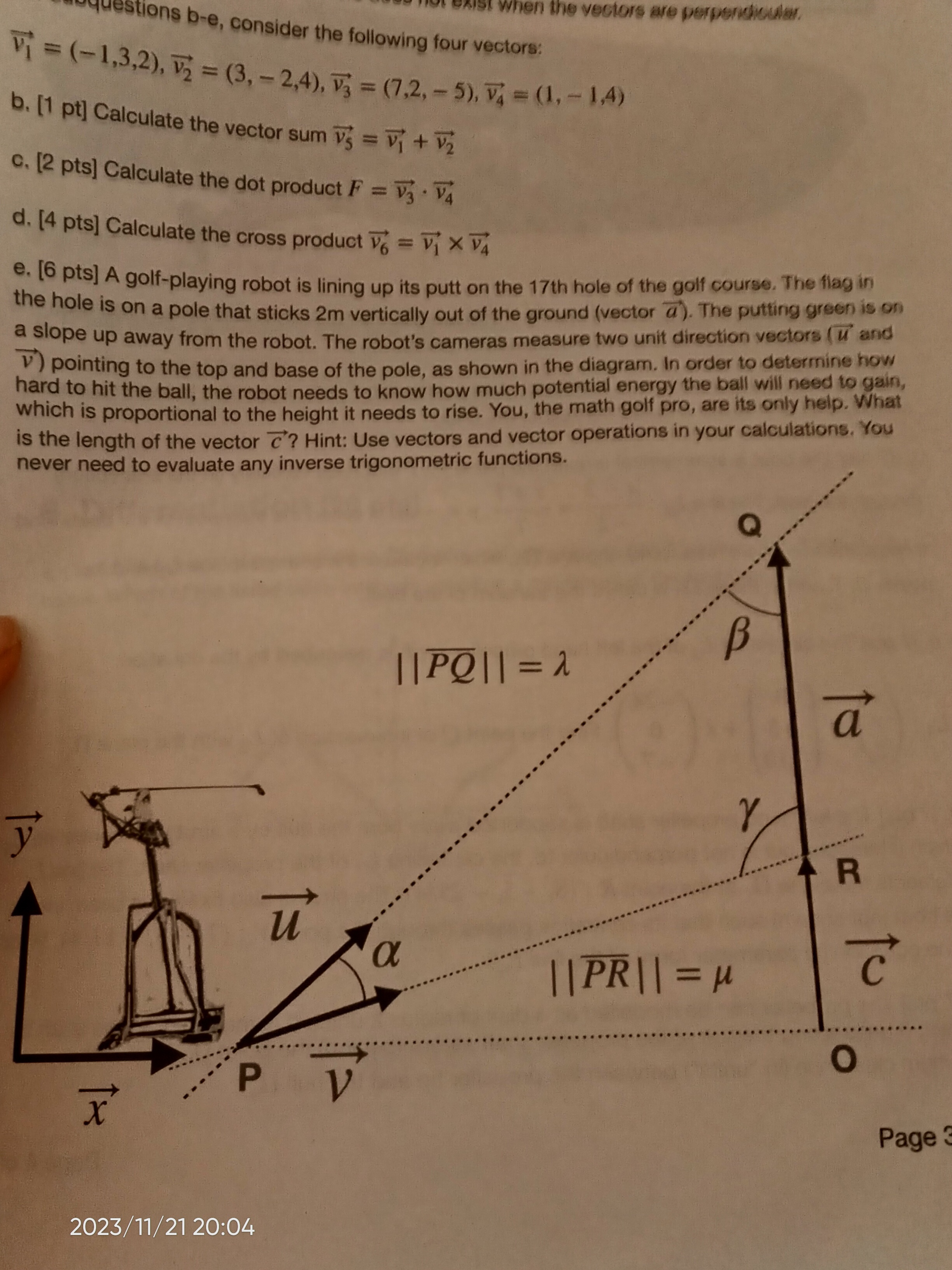 Solved parts b to e are independent from part a which is | Chegg.com