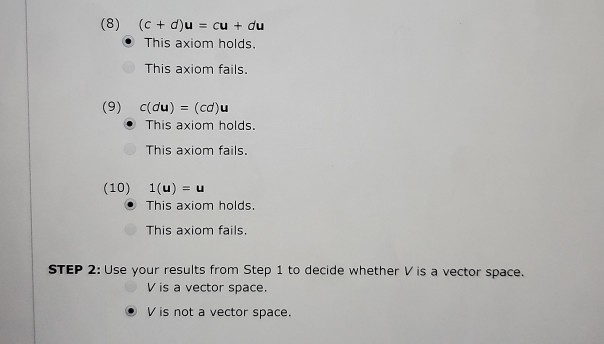 Solved Let V Be The Set Of All Positive Real Numbers