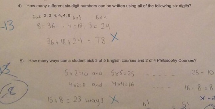 Solved How many different six-digit numbers can be written | Chegg.com