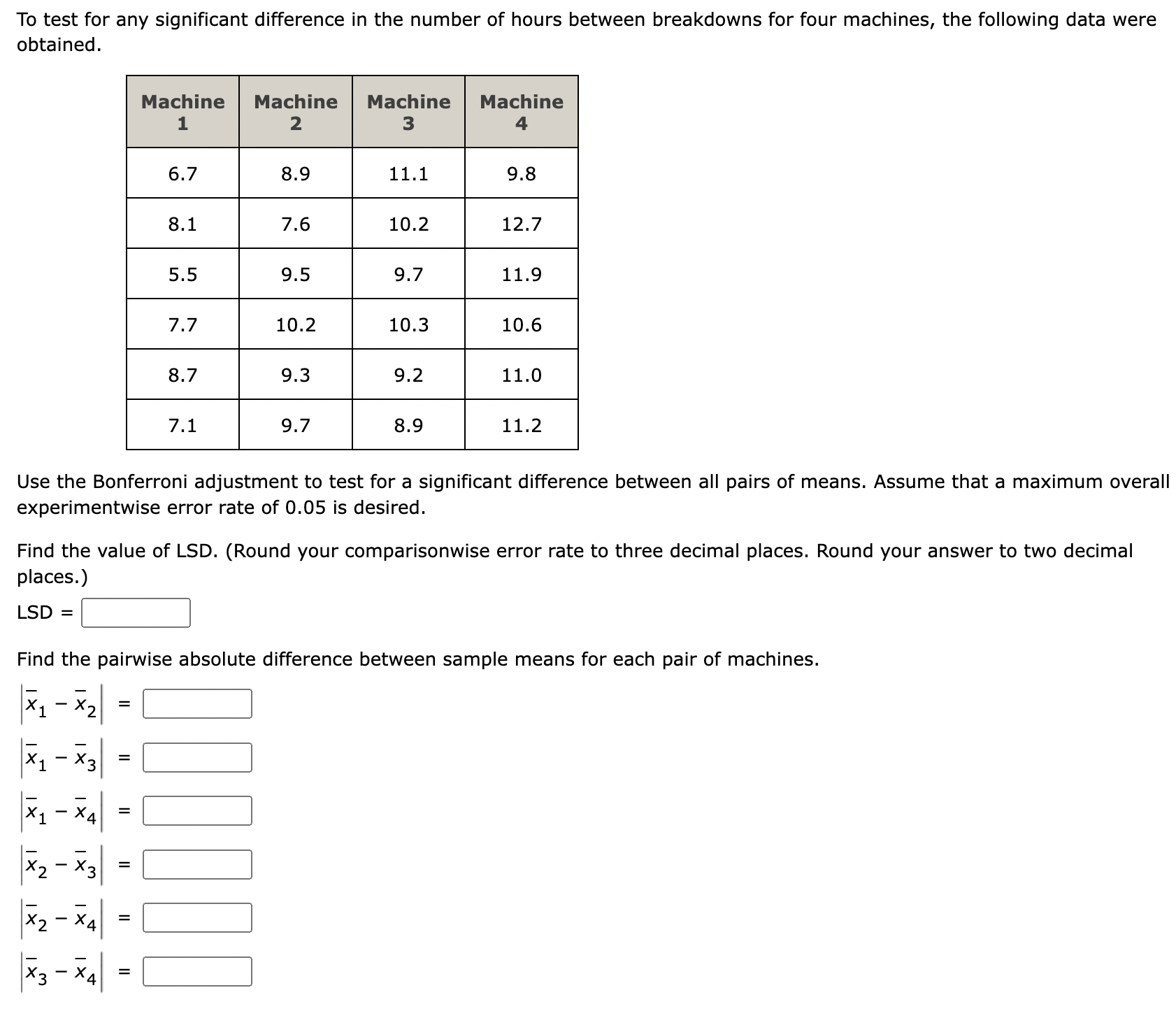 Solved To test for any significant difference in the number | Chegg.com