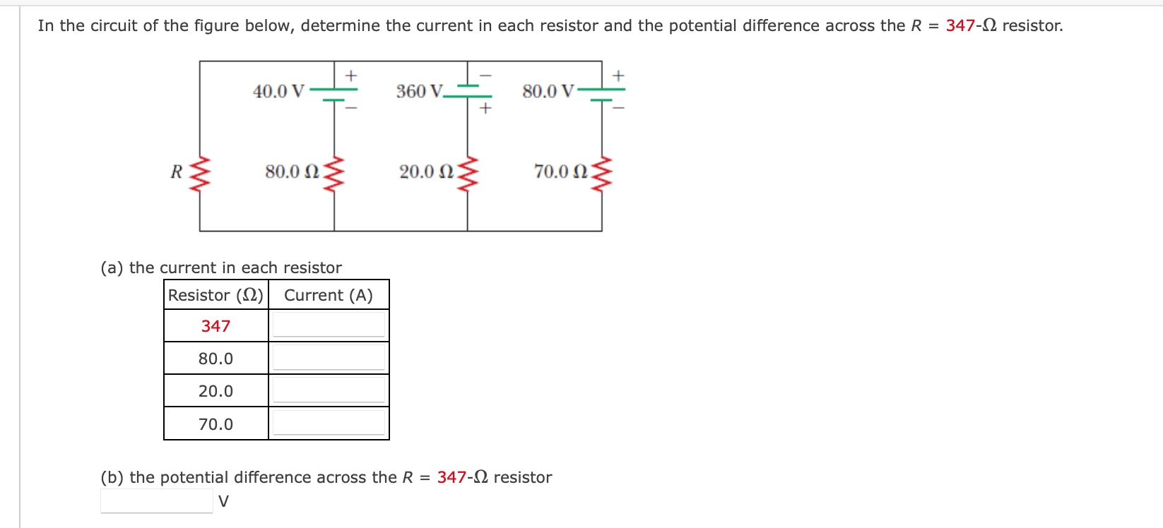 [Solved]: n the circuit of the figure below, determine the