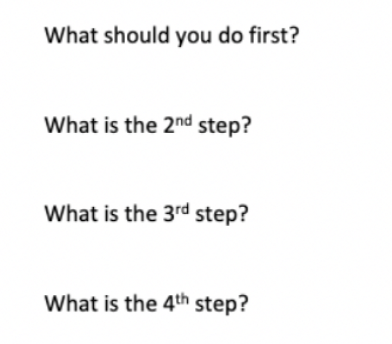 Solved #3 What are the major steps when trying to find a | Chegg.com