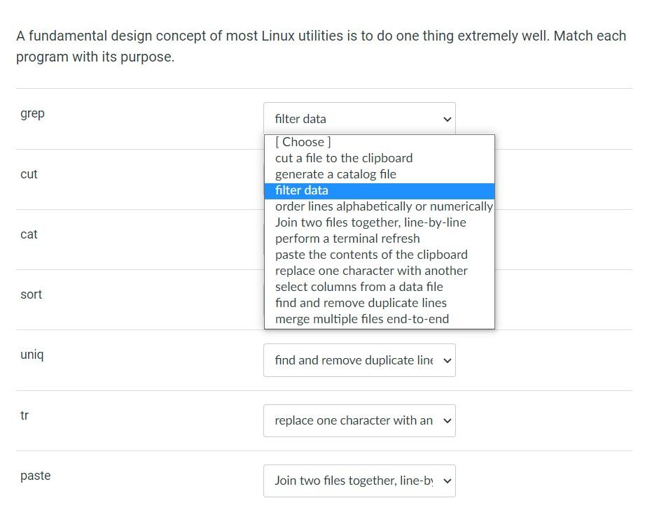Solved The tee command copies data from stdin to both a file | Chegg.com
