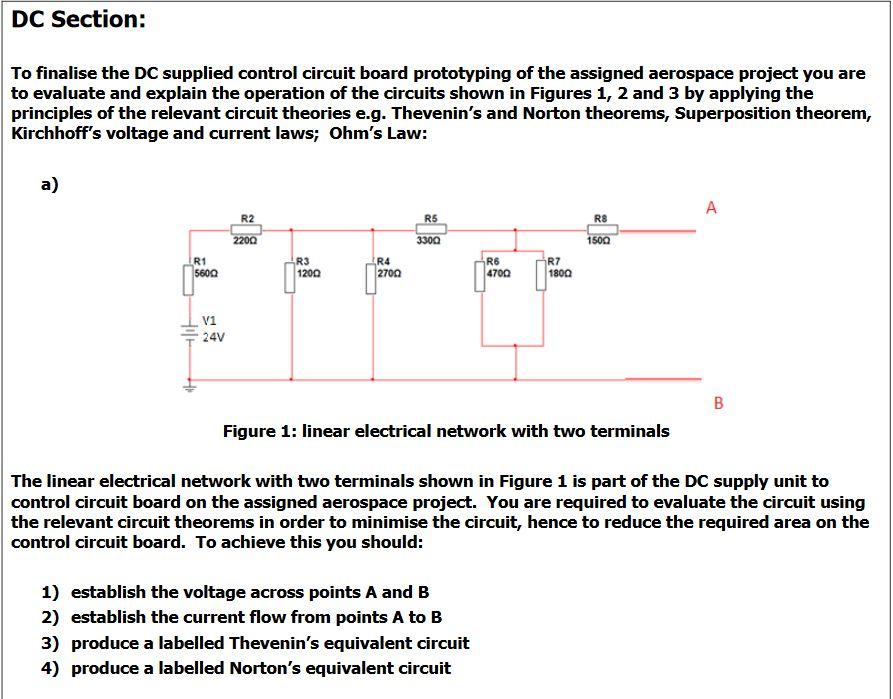 Solved DC Section: To finalise the DC supplied control | Chegg.com