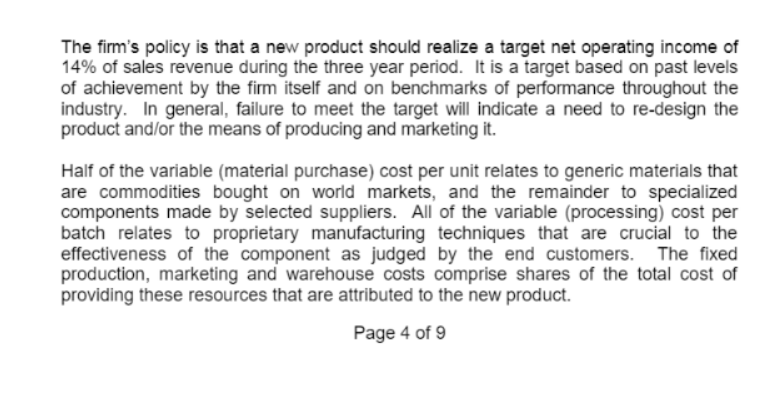 Solved QUESTION 6 Uniscale develops high-spec components for | Chegg.com