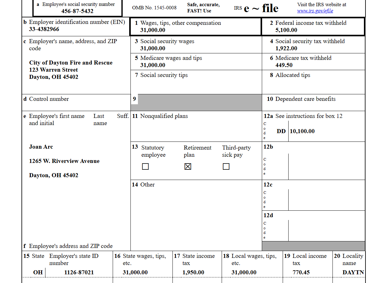 Comprehensive Problem 1 - Part 1: Taxpayer | Chegg.com