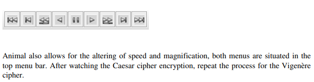 Step 4 - ANIMAL Animal is a tool within the CrypTool | Chegg.com