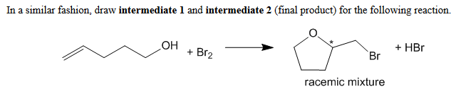 Solved The mechanism proceeds through a first cationic | Chegg.com