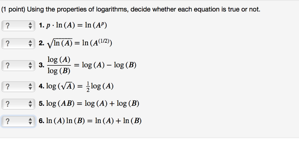 Solved (1 point) Rewrite each of the following as an | Chegg.com