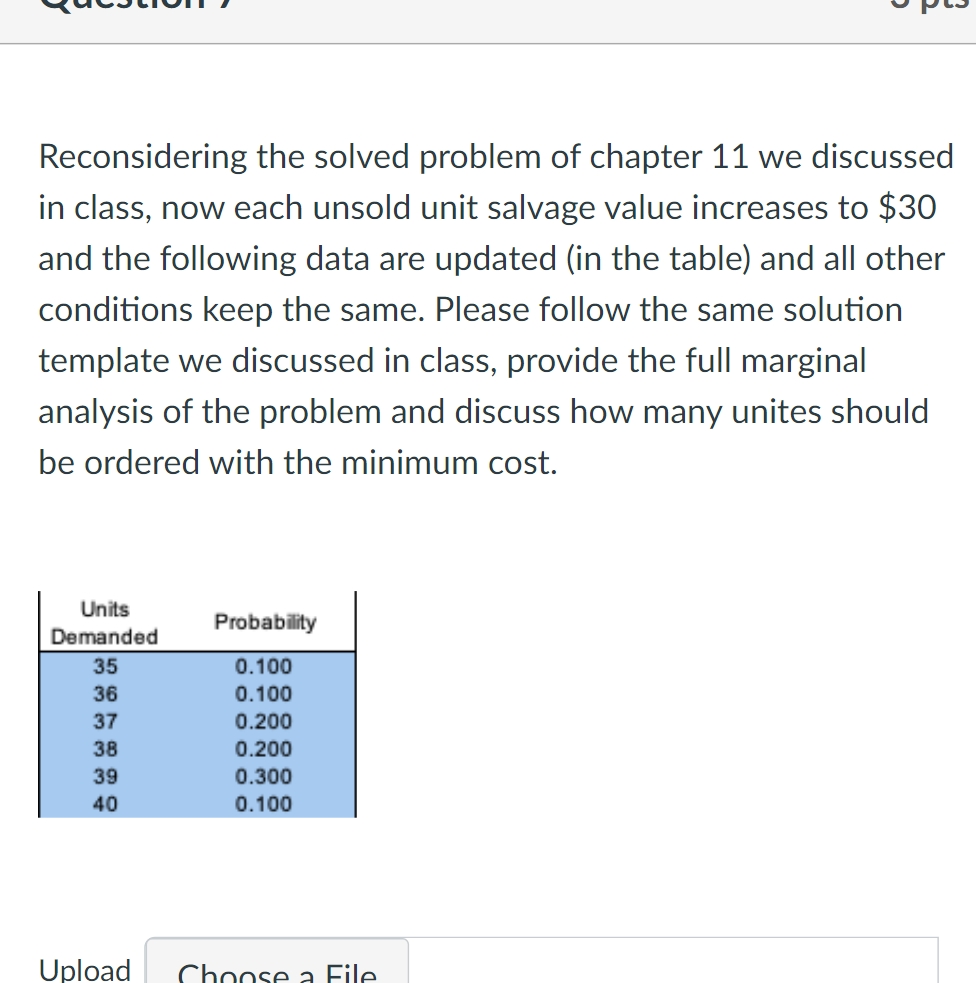 Solved Reconsidering the solved problem of chapter 11 ﻿we | Chegg.com