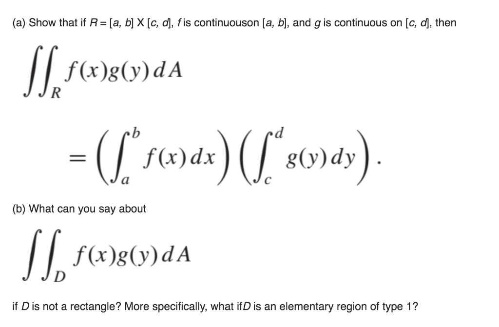 Solved How do I show R is continous for f and g? | Chegg.com