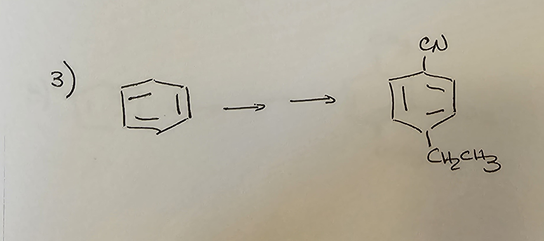 Solved Write the synthesis sequence to obtain the product | Chegg.com