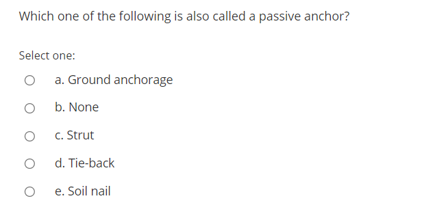 Solved Which one of the following is also called a passive | Chegg.com