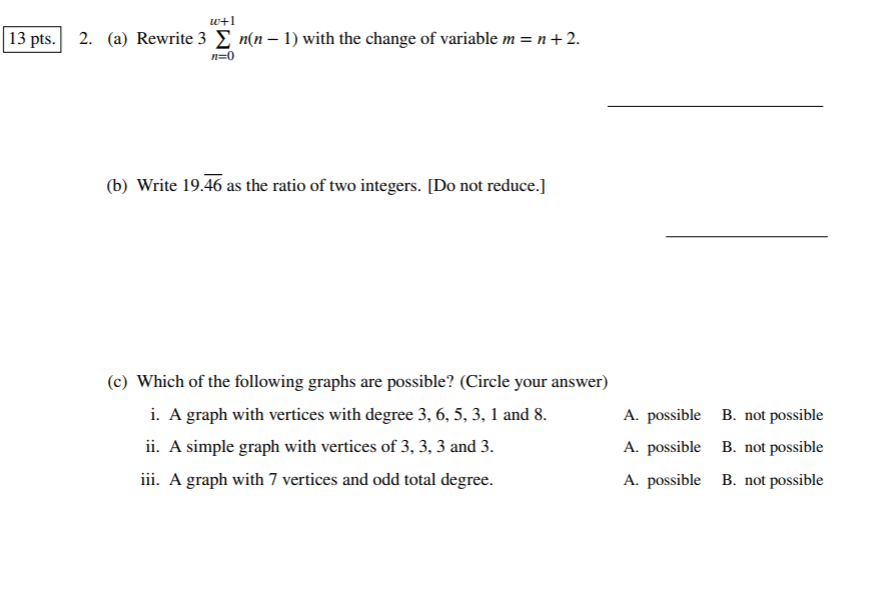 Solved Discrete Math Question. Please help me to solve this | Chegg.com
