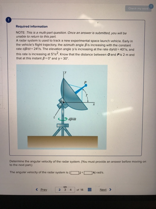Solved Required information NOTE: This is a multi-part | Chegg.com