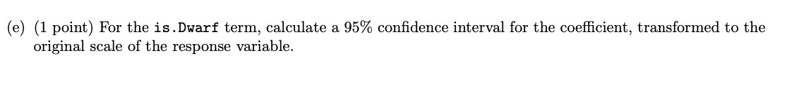 Solved 2. (10 points) (Source: The Statistical Sleuth.) In | Chegg.com