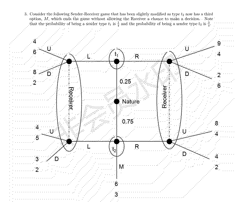 a. Find all pure strategy pooling strategy perfect | Chegg.com
