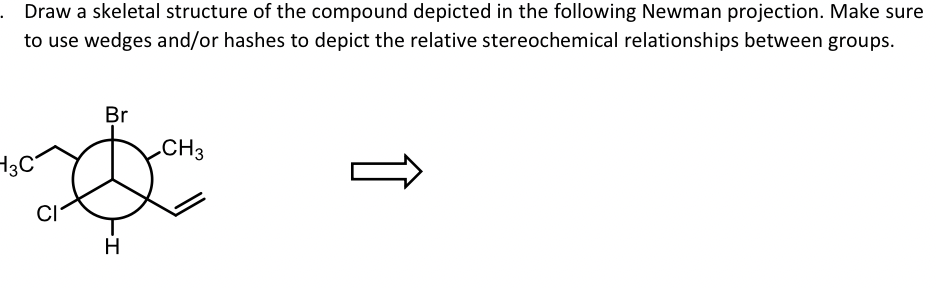 Solved Draw a skeletal structure of the compound depicted in | Chegg.com
