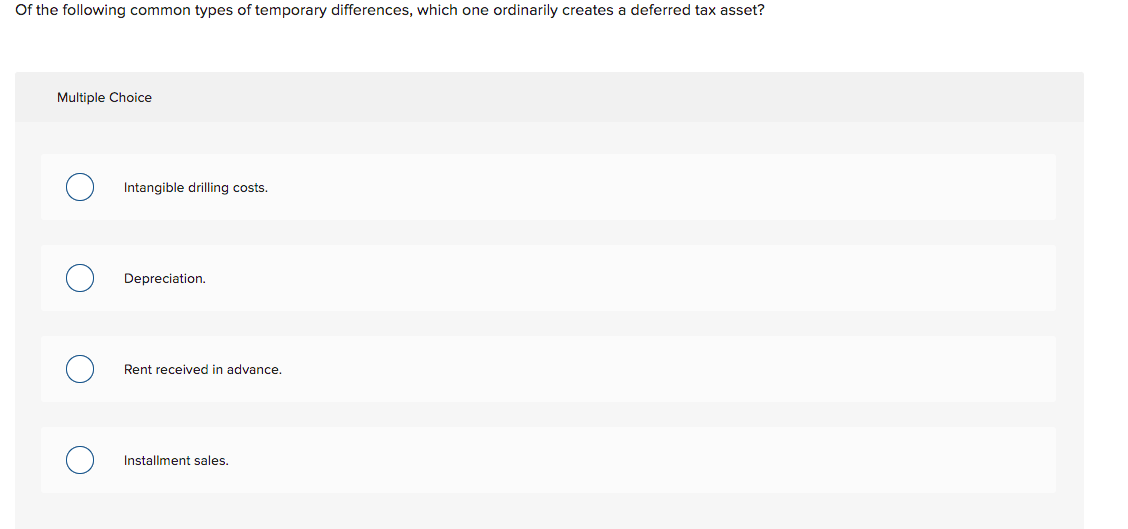Solved Of the following common types of temporary | Chegg.com