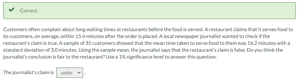 Solved Customers often complain about long waiting times at | Chegg.com
