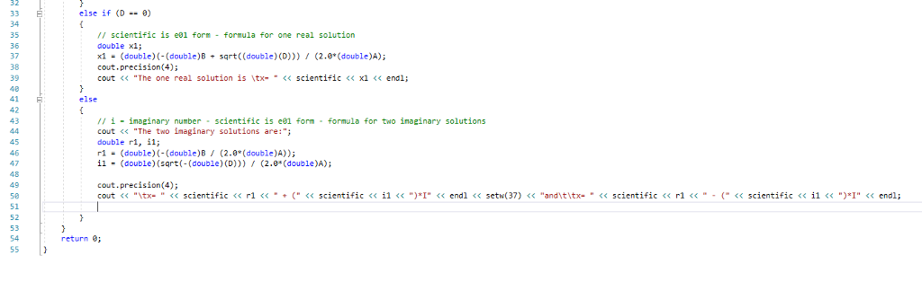 Name Due Date Solutions to the quadratic equation Ax | Chegg.com