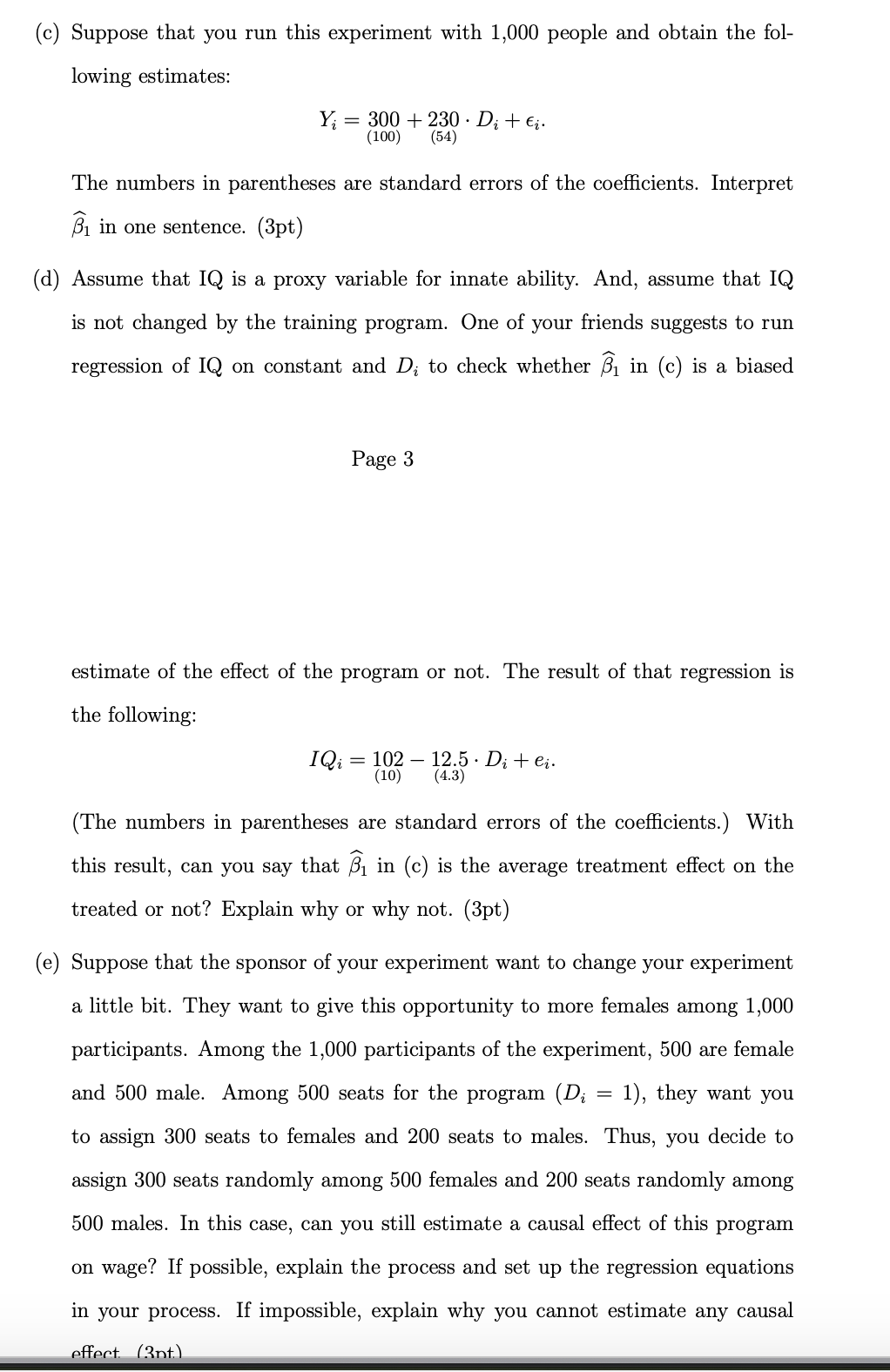 2. Suppose you have been hired to run an randomized | Chegg.com