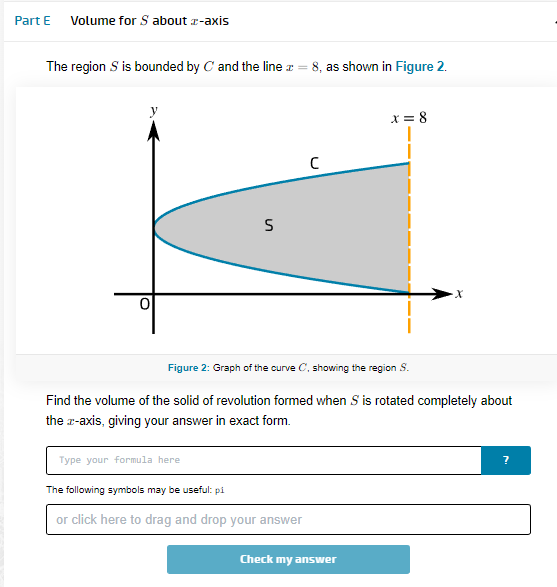 Solved The Parametric Equation Of A Curve C Between X 0 And
