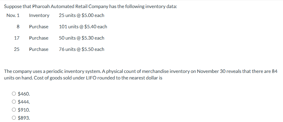 Solved Suppose that Cullumber Depot Inc. has the following | Chegg.com