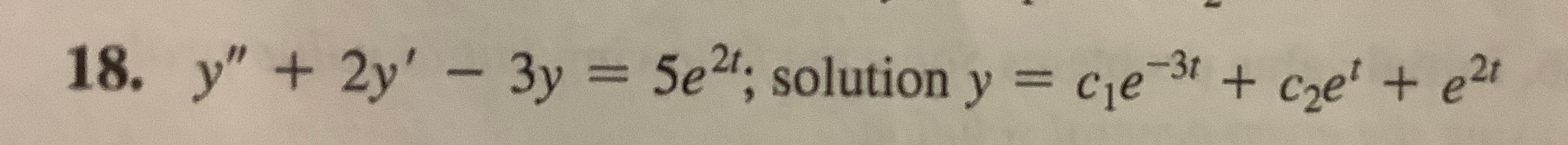 Solved Verify by substitution that the following equations | Chegg.com