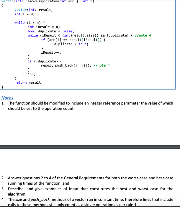 1. Modify the function to count the number of | Chegg.com