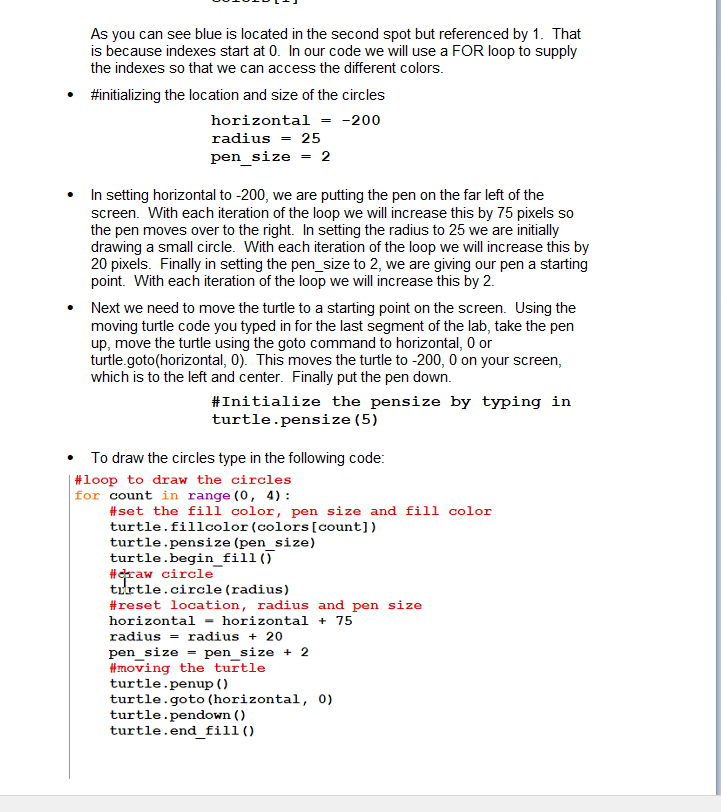Solved . 7. your coue, le Circles WIII De vi umeinl CUIUIS, | Chegg.com