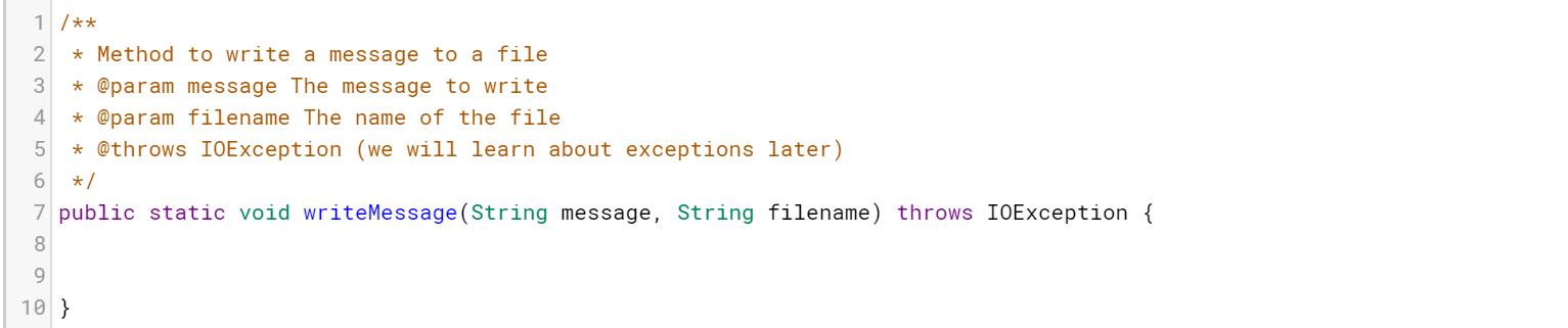 Solved TASK: Write a public static method called | Chegg.com