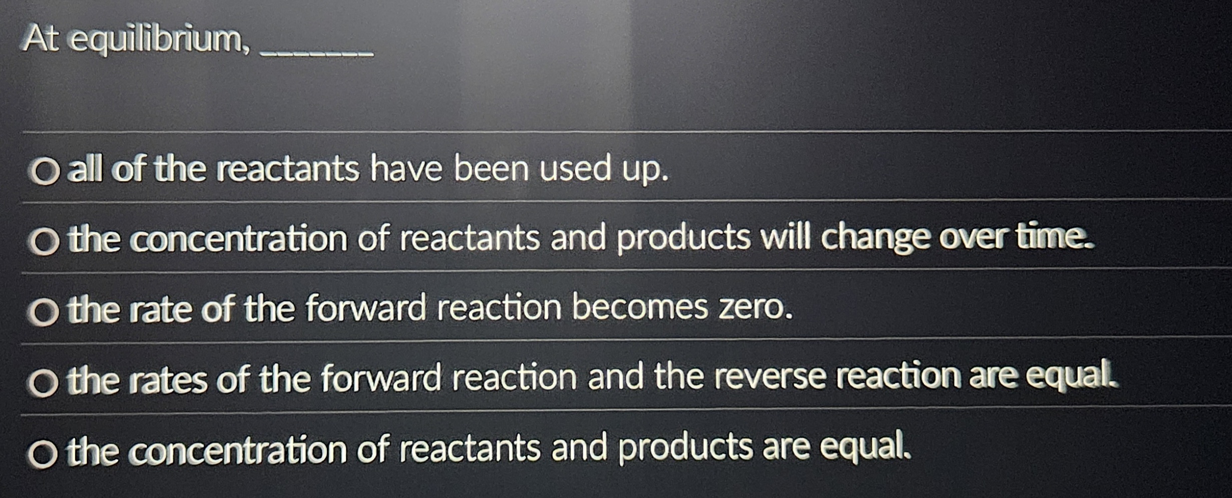 Solved all of the reactants have been used up.the | Chegg.com