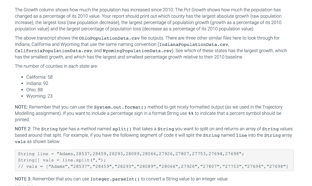 Solved For this project you will be analyzing some | Chegg.com