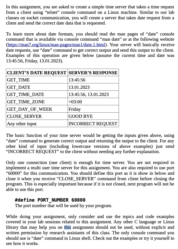 Solved In this assignment, you are asked to create a simple | Chegg.com