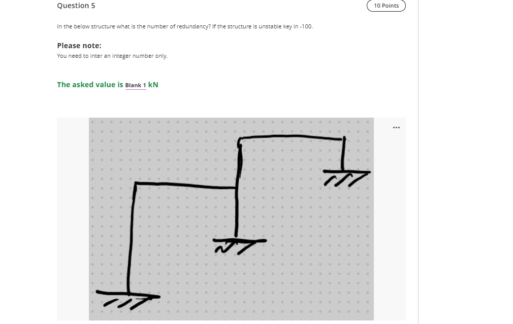 Solved Question 5 10 Points 1 In the below structure what is | Chegg.com