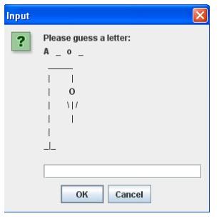 Solved Create an object-oriented (OO) hangman game in Java. | Chegg.com