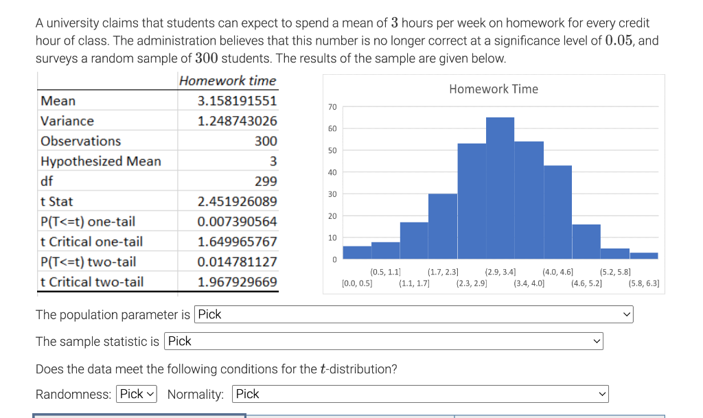 Solved A university claims that students can expect to spend | Chegg.com