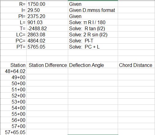 Solved Explain how to find the station differance, | Chegg.com