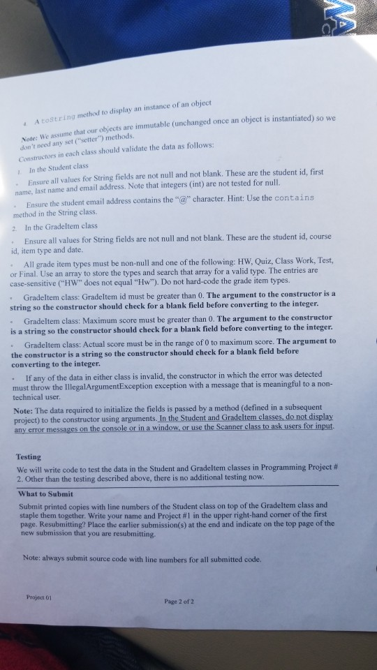 Solved CS 2050-Programming Project # 1 Due Date: Session 3 | Chegg.com